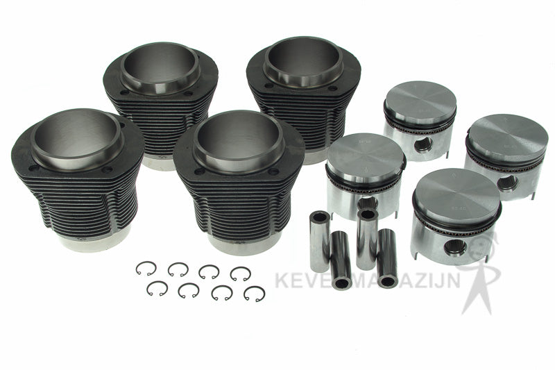 Zuiger en cilinder set 1585cc (1600) gegoten. — Kevermagazijn